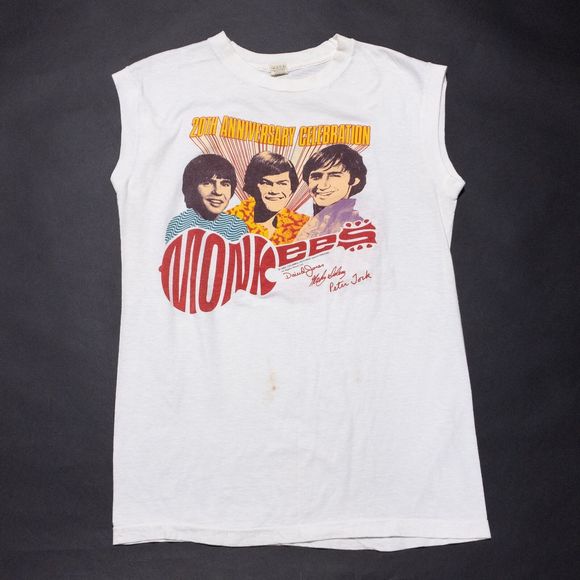 Screen Stars | Shirts | Vintage The Monkees 2th Anniversary Tour Tshirt ...